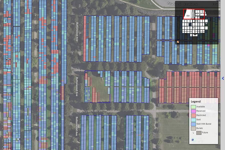 Case Study: Mapping Software for Municipal Cemeteries